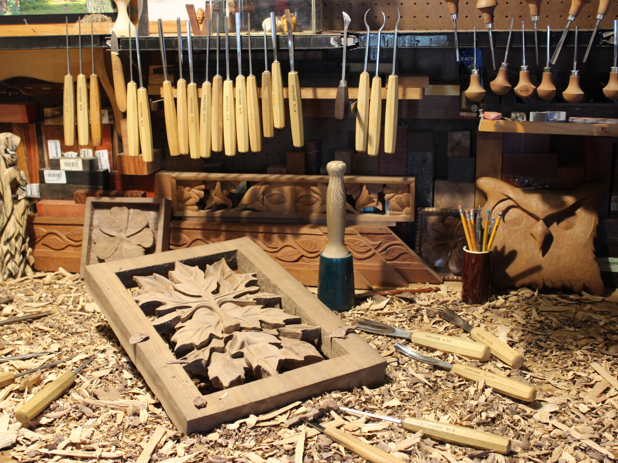 Chris J Taylor – Wood Carvings